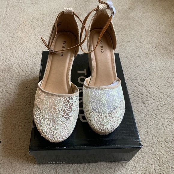 torrid | Shoes | Torrid Ivory Wedges | Poshmark